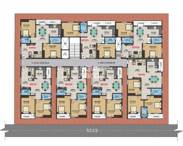 Parthu Hallmark Whitefield Bangalore | Price List, Floor Plan & RERA ...