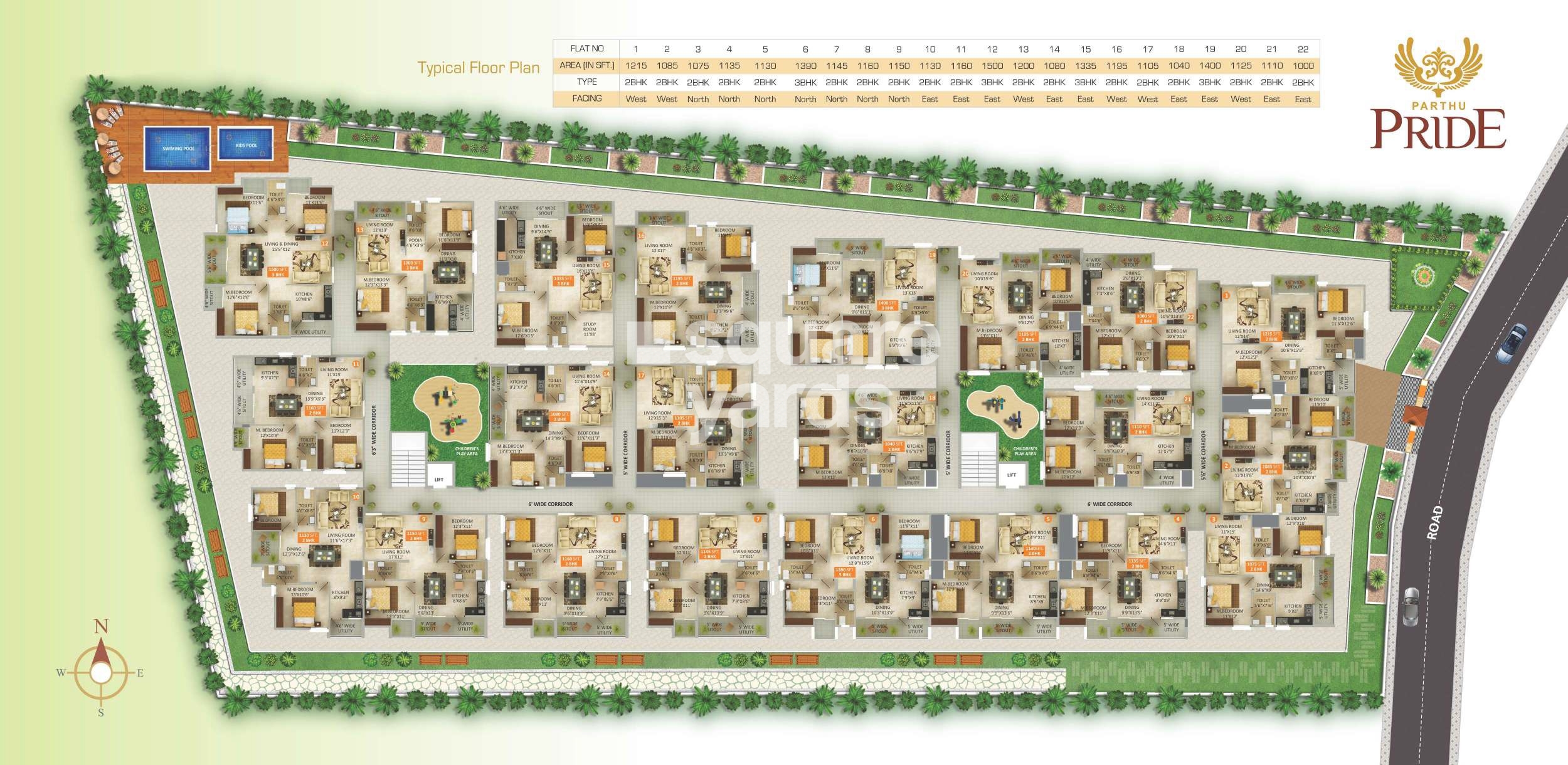 Parthu Pride in Nallurhalli, Bangalore @ 60.00 Lac - Floor Plans, Location Map & Reviews
