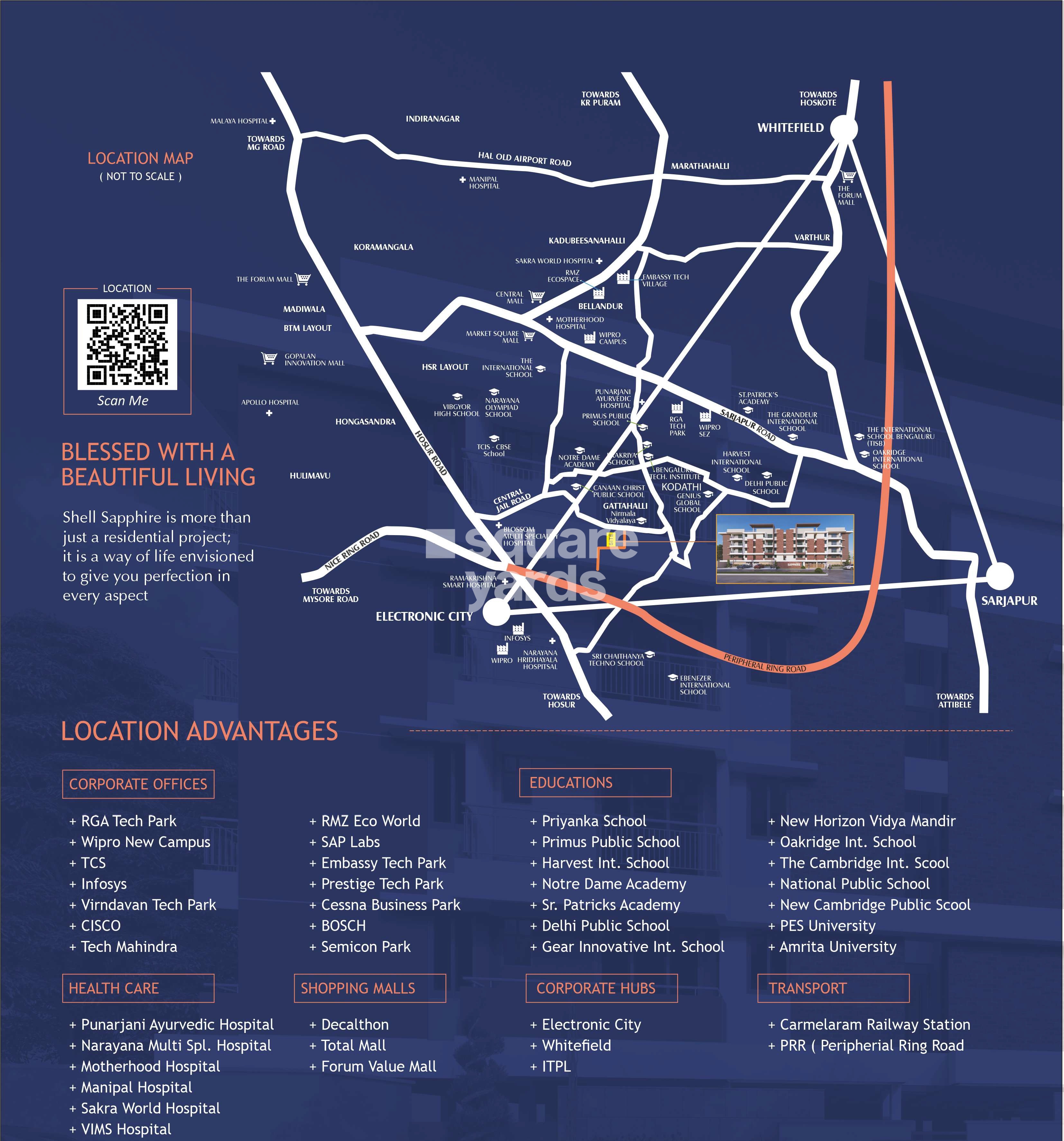 Shell Sapphire in Hosa Road, Bangalore @ 68.00 Lac - Floor Plans ...