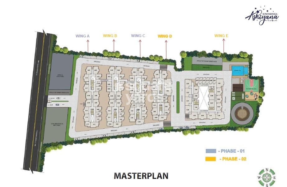 Sowparnika Ashiyana in Samethanahalli, Bangalore @ 21.00 Lac - Floor ...