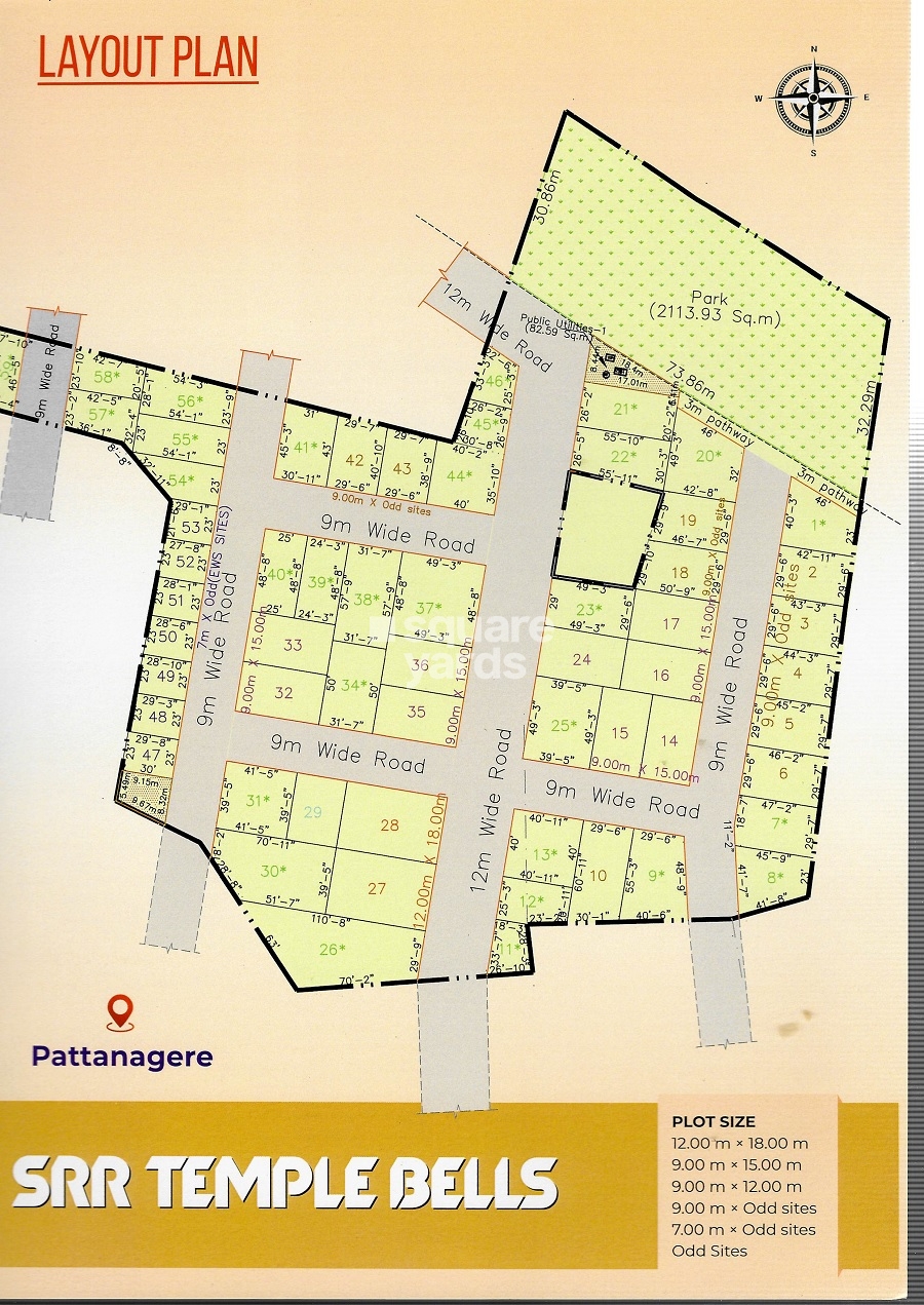 SRR Temple Bells in Raja Rajeshwari Nagar, Bangalore @ 1.56 Cr - Floor ...