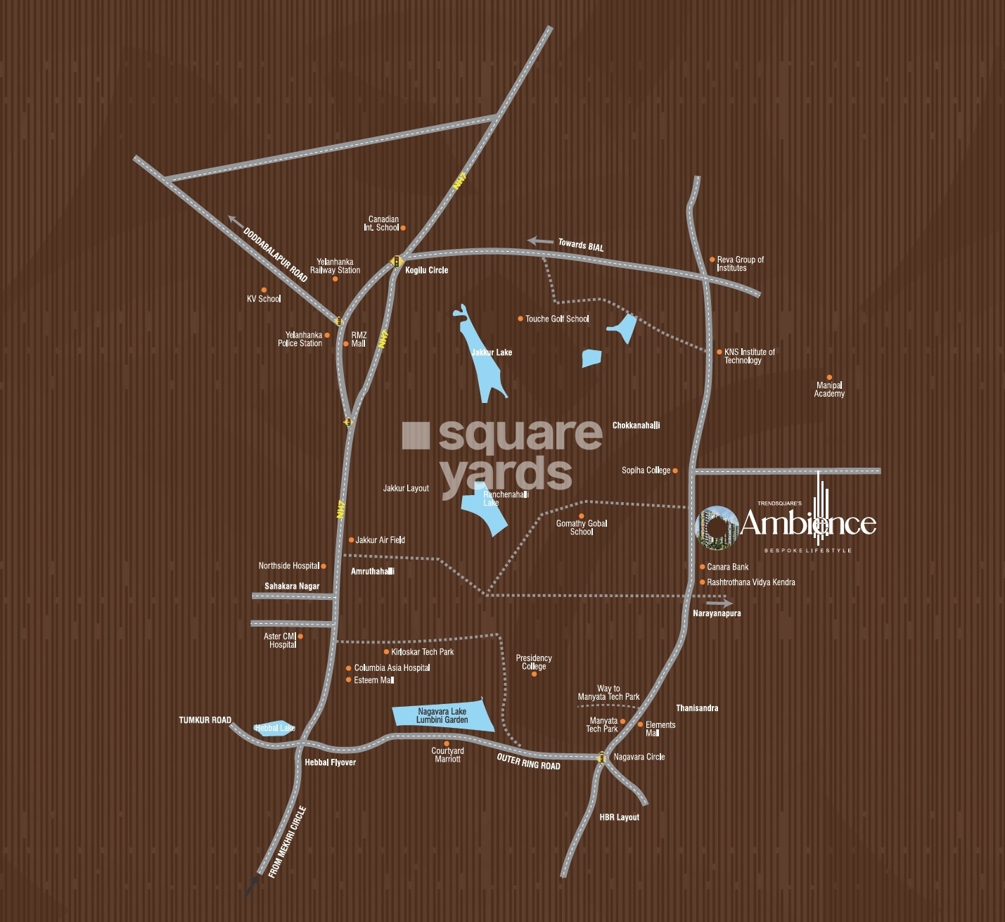 Trendsquares Ambience in Thanisandra Main Road, Bangalore @ 1.04 Cr ...