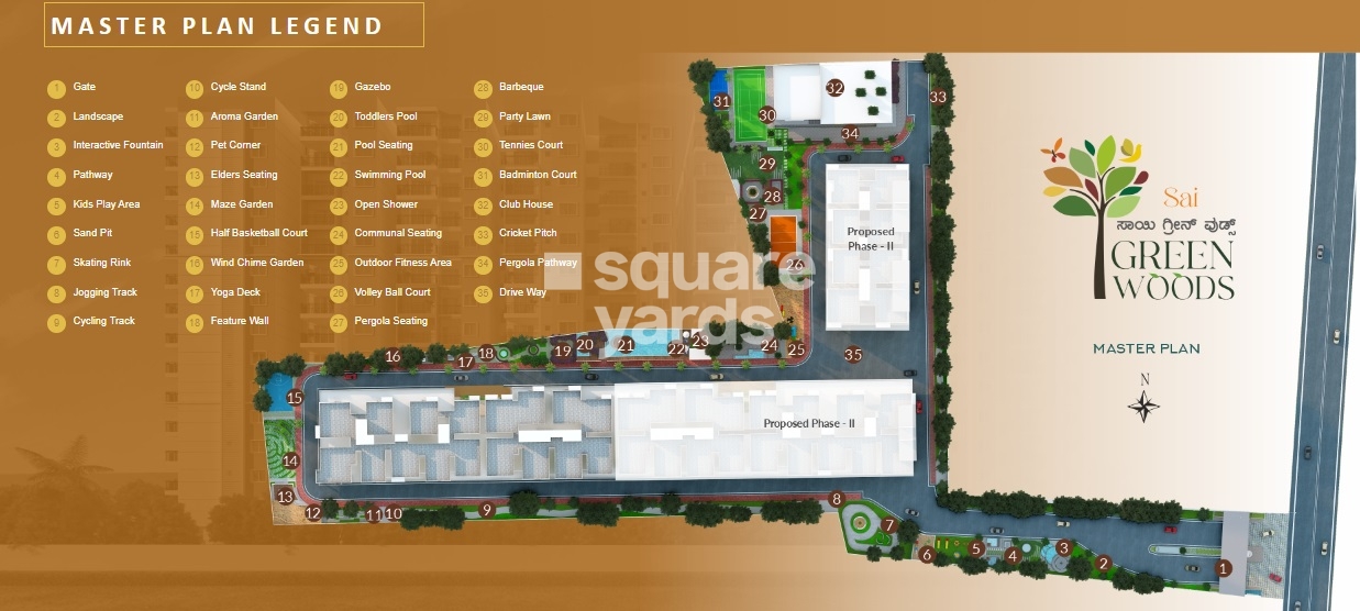 United Sai Green Woods Kadugodi Bangalore | Price List, Floor Plan ...
