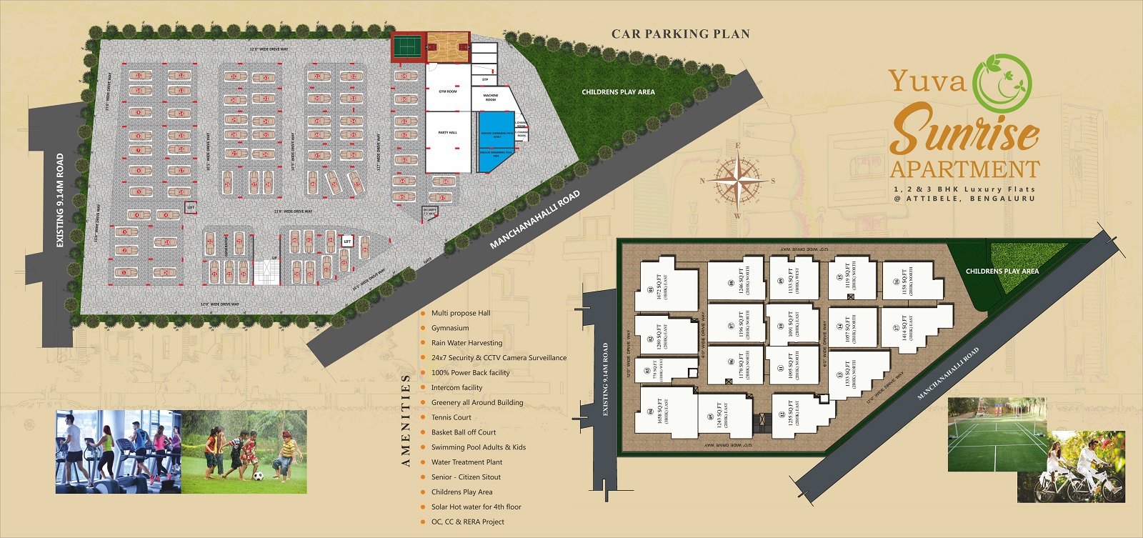 Yuva Sunrise in Attibele, Bangalore @ 33.06 Lac - Floor Plans, Location Map & Reviews