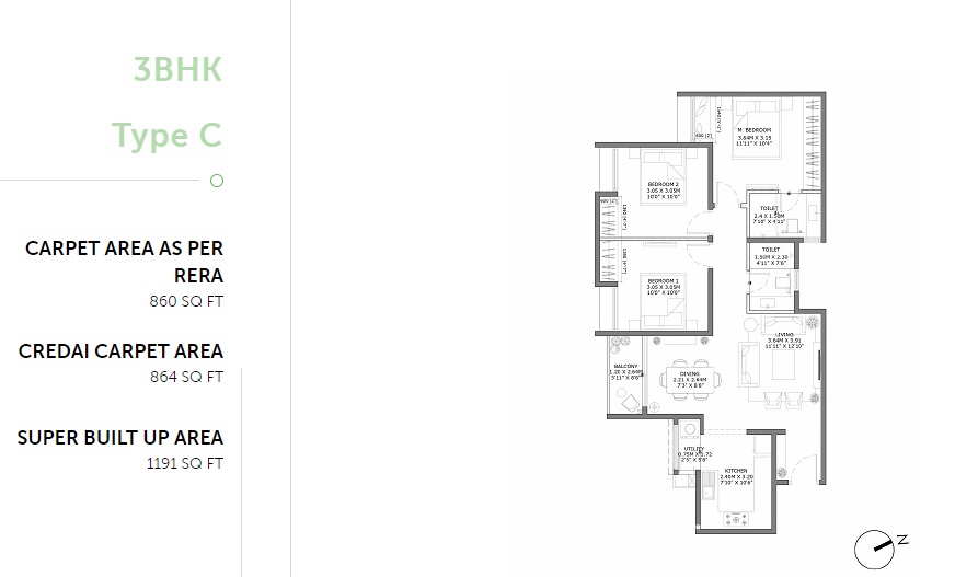 Assetz 63 Degree East Tower B Floor Plans - Off Sarjapur road, Bangalore