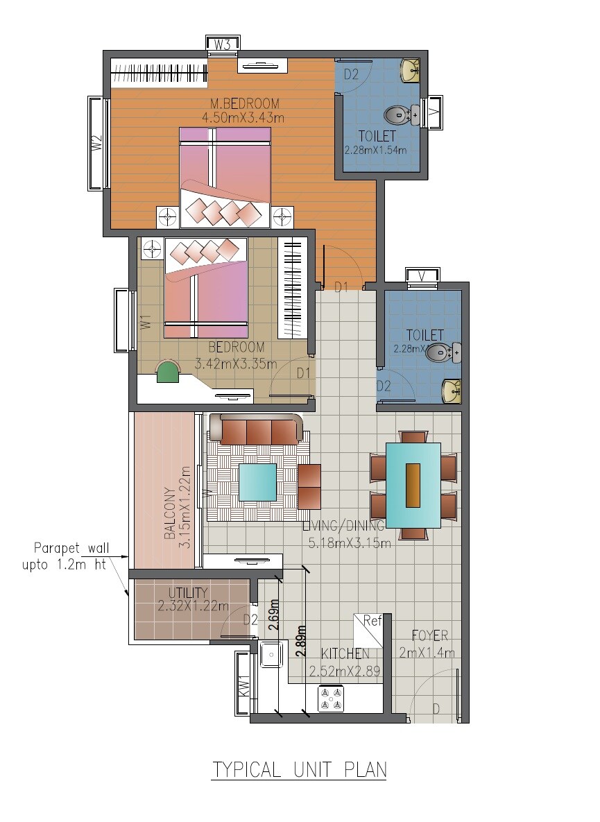 BDA Apartments Konadasapura Konadasapura, Bangalore | Price List, Floor ...