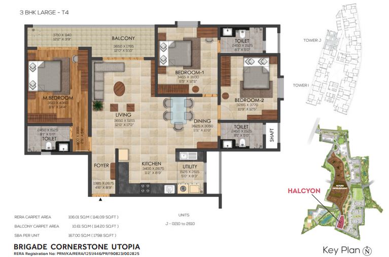Brigade Cornerstone Utopia Halcyon Floor Plans - Varthur, Bangalore