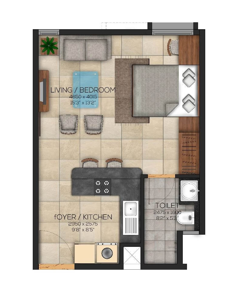 Brigade Cornerstone Utopia in Varthur, Bangalore @ 1.36 Cr - Floor ...