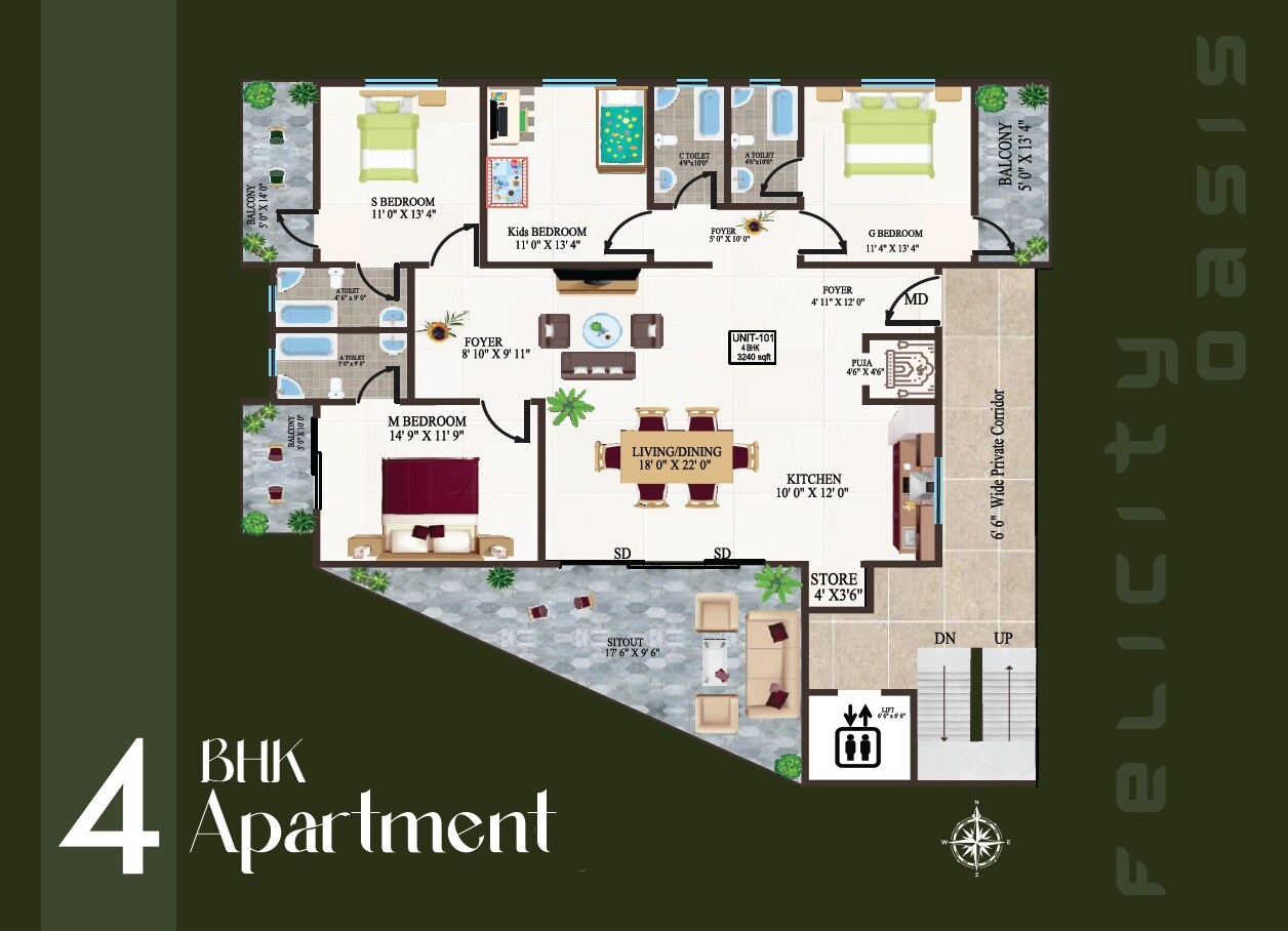 Build Felicity Oasis Ittangur, Bangalore | Price List, Floor Plan ...