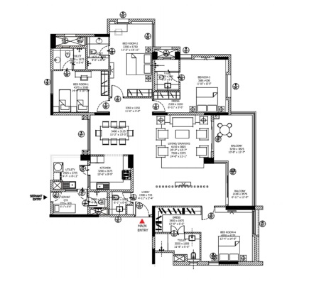 DivyaSree 77 Place in Marathahalli, Bangalore @ 1.80 Cr - Floor Plans ...