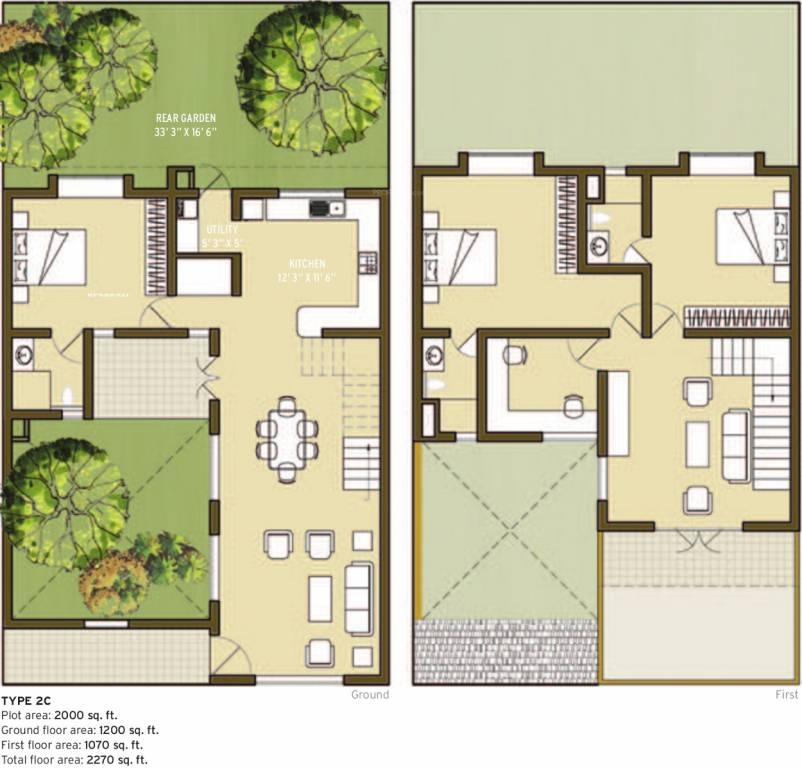 Good Earth Footprints in Kumbalgodu, Bangalore @ 74.39 Lac - Floor ...