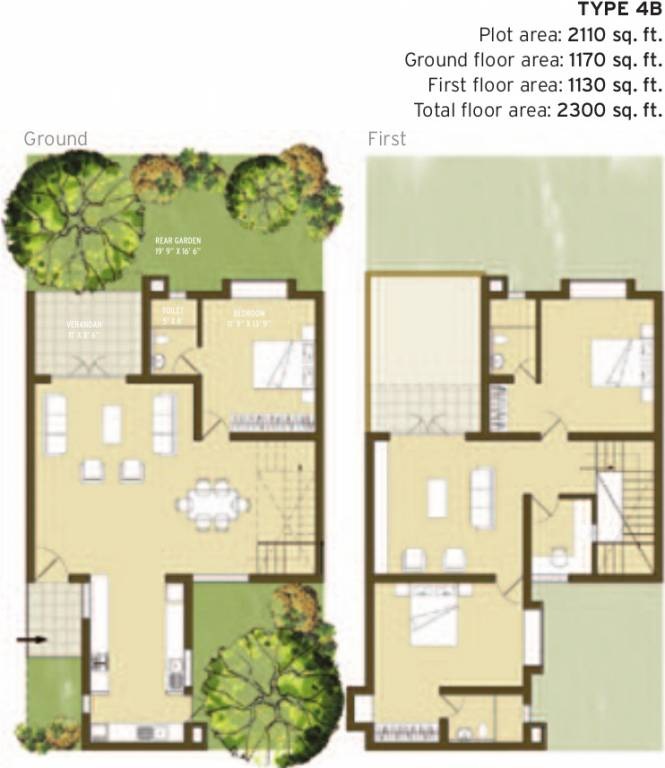 Good Earth Footprints in Kumbalgodu, Bangalore @ 74.39 Lac - Floor ...