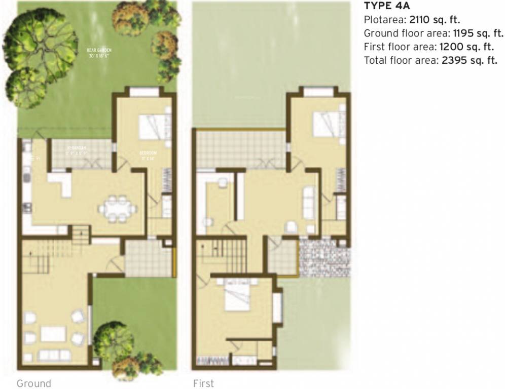 Good Earth Footprints in Kumbalgodu, Bangalore @ 74.39 Lac - Floor ...