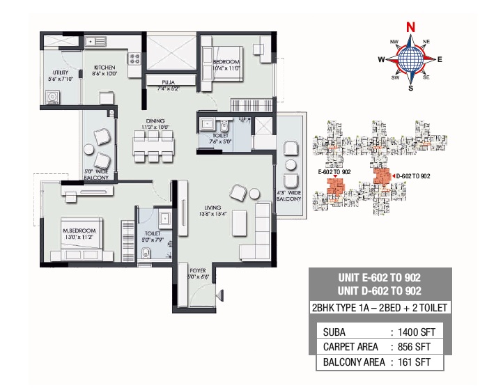 Legend Valencia Floor Plans - Singasandra, Bangalore