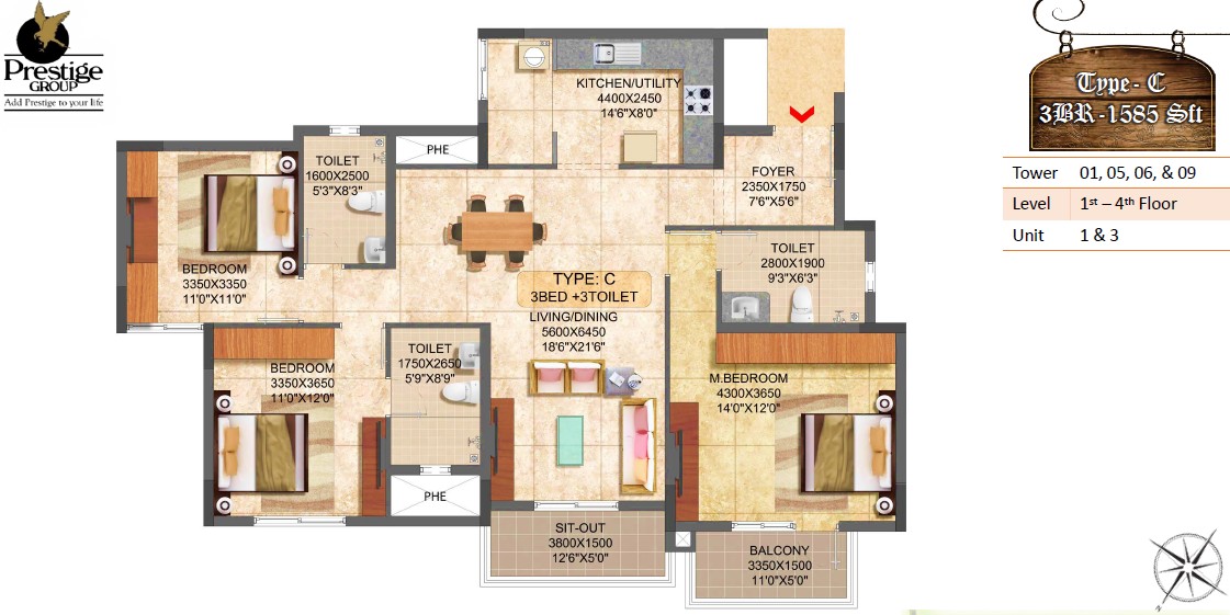 Prestige Ready to Move Properties for Sale in Bangalore - Ready to Move ...