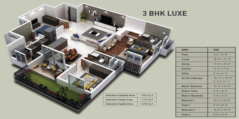 Puravankara Purva Zenium in Hosahalli, Bangalore @ 67.92 Lac | Price ...