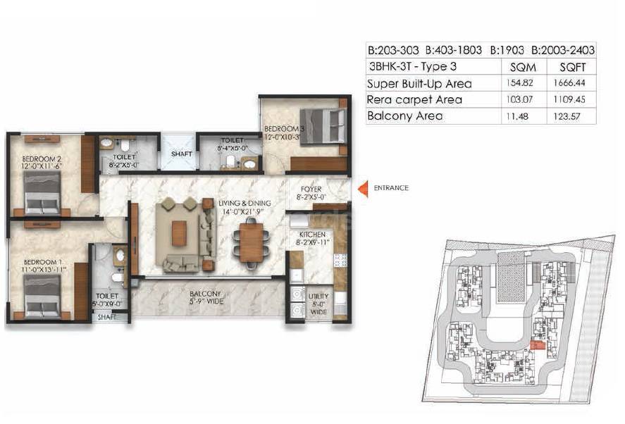 Ramsons Trendsquares East Park Residences Floor Plans - Sarjapur Road ...