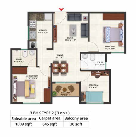 Salarpuria Sattva Aeropolis Floor Plans - Devanahalli, Bangalore