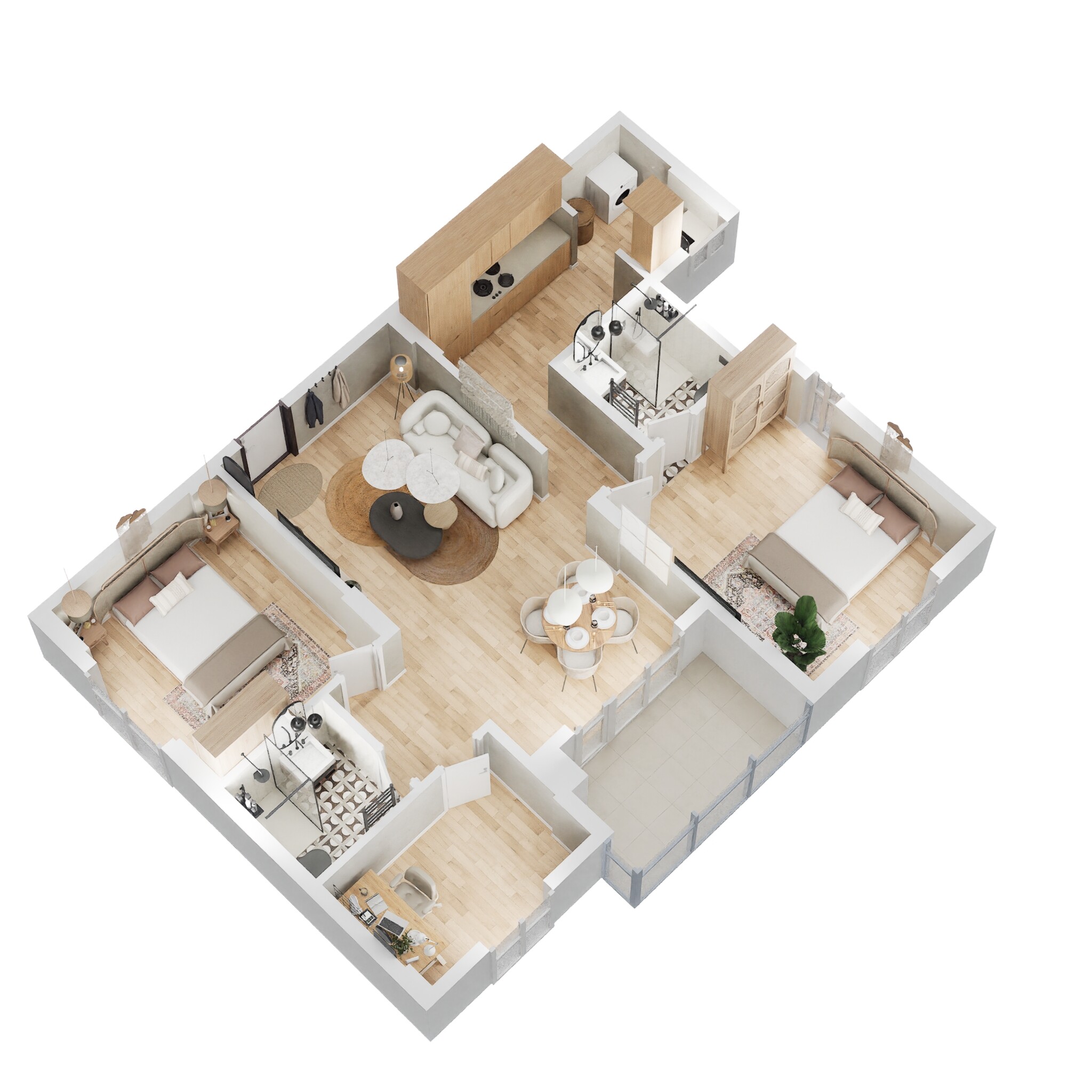 Shriram Solitaire Floor Plans - Yelahanka New Town, Bangalore