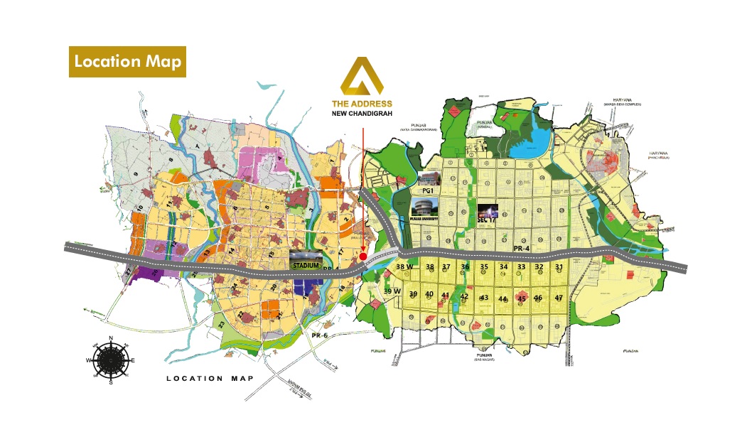 The Address Mullanpur in North Mullanpur, Chandigarh @ 82.90 Lac ...