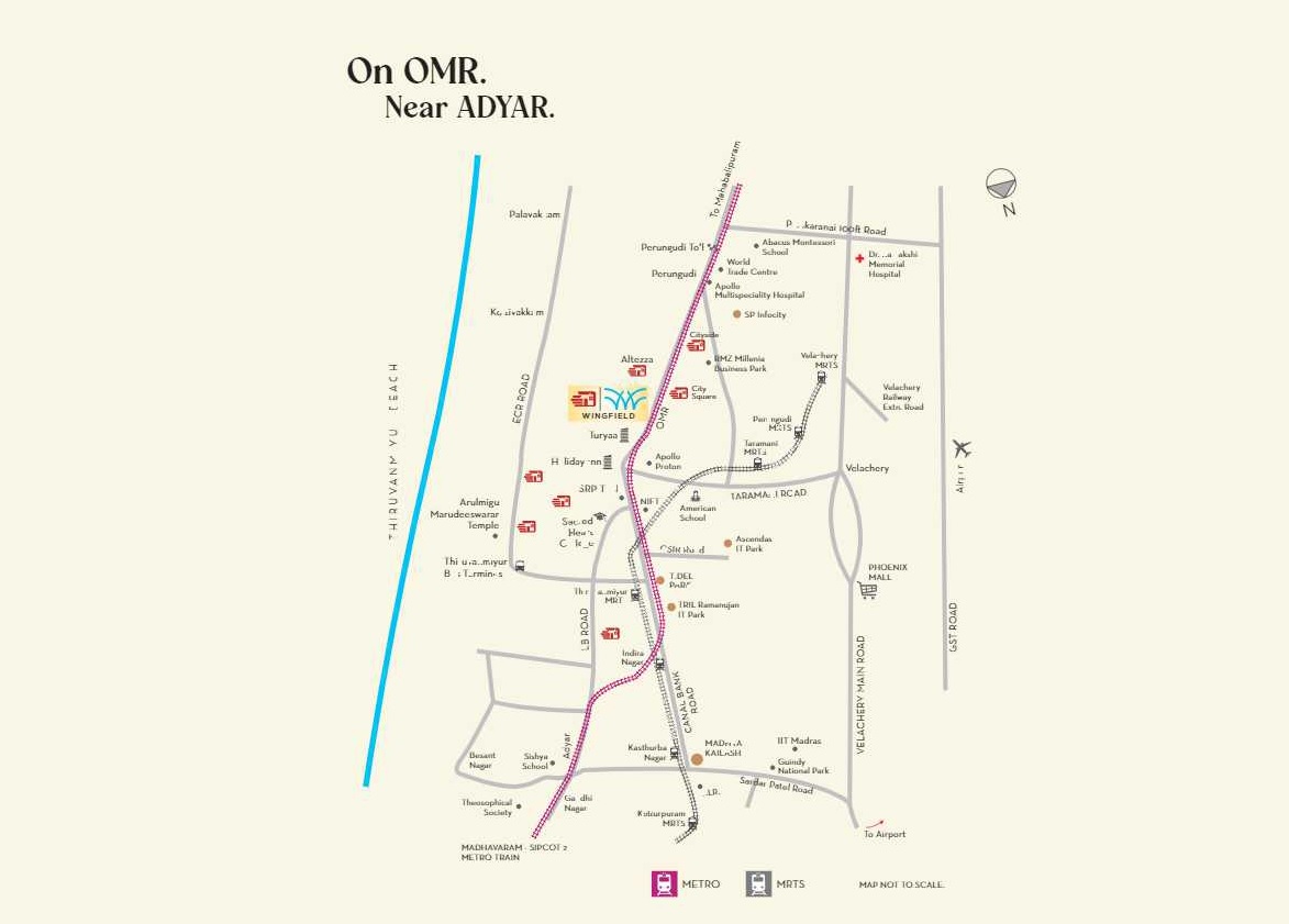 Appaswamy Wingfield in Kottivakkam, Chennai @ 2.20 Cr - Floor Plans ...
