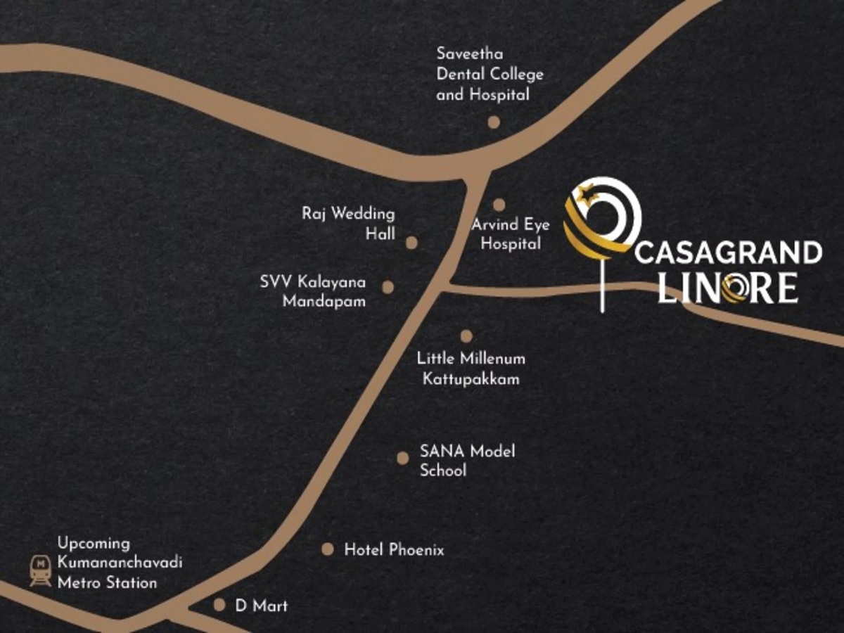 Casagrand Linore in Kattupakkam, Chennai @ 49.75 Lac - Floor Plans ...