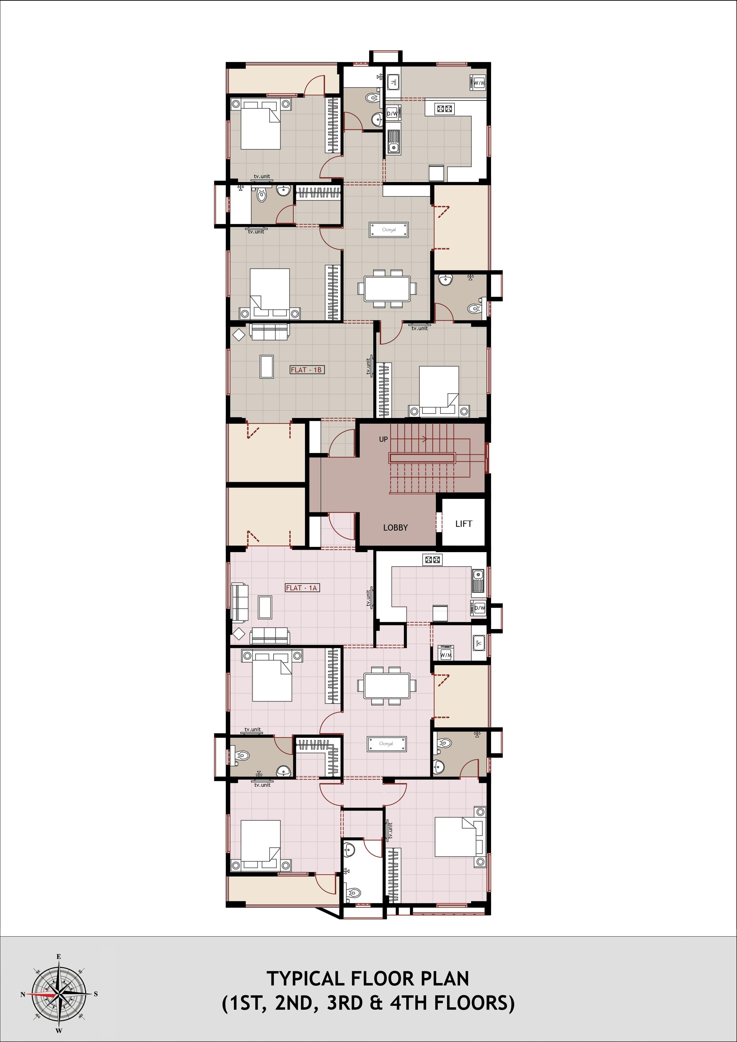 Ramaniyam Padhuka in Mylapore, Chennai @ 75.03 Lac - Floor Plans ...