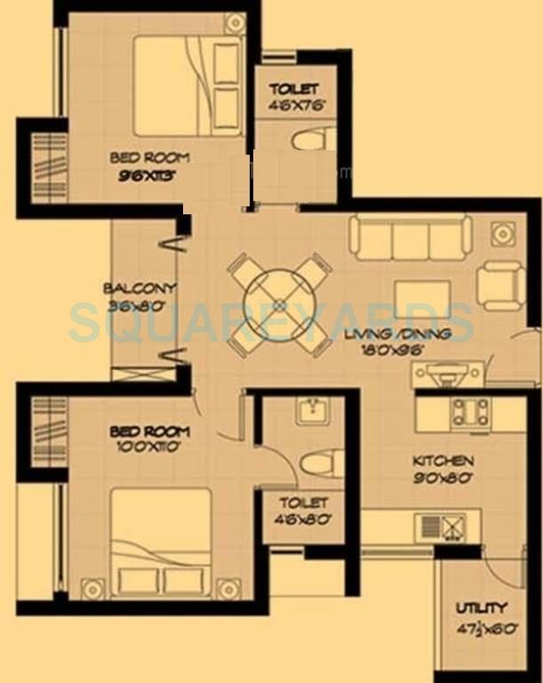 Marg Pushpadruma Floor Plans - Thiruporur, Chennai