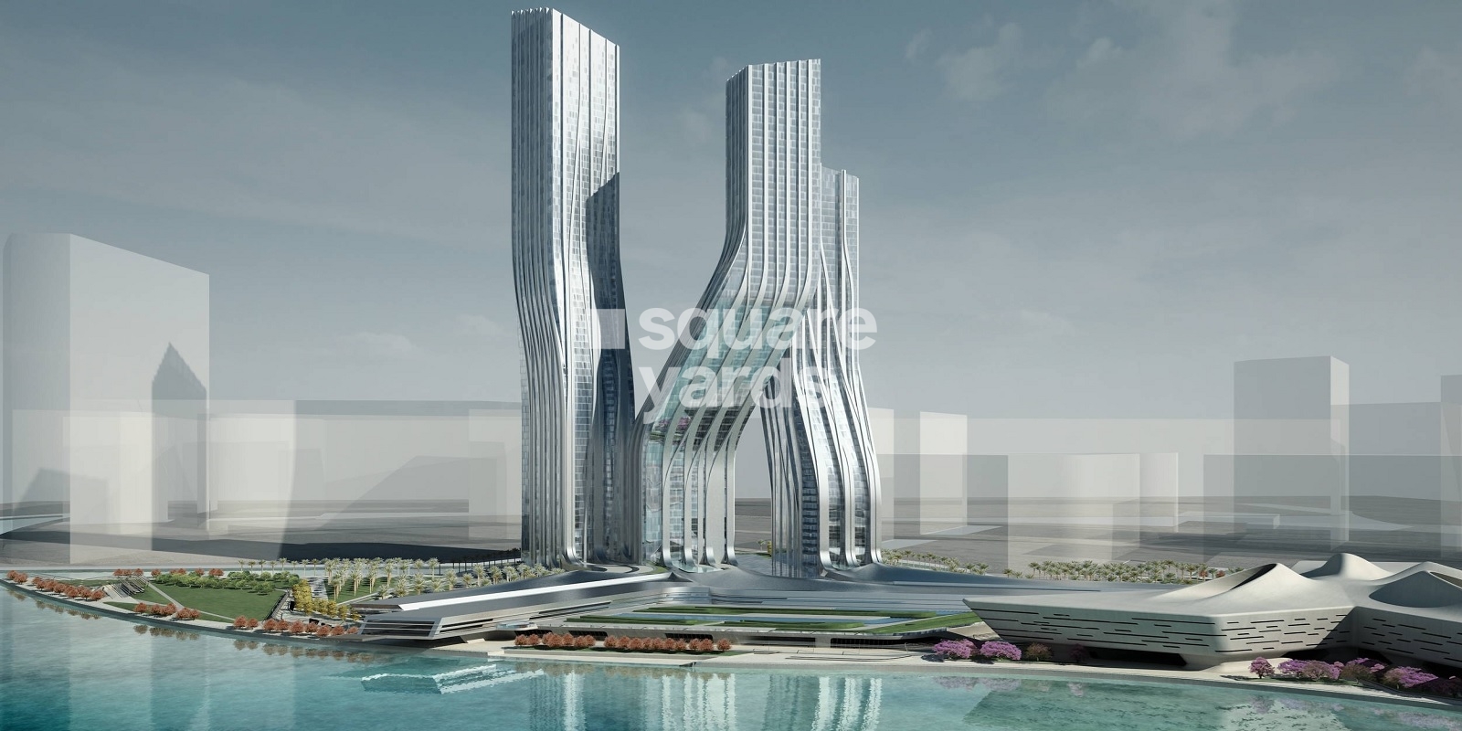 Dubai The Signature Towers, Mohammed Bin Rashid City, Dubai | Building ...