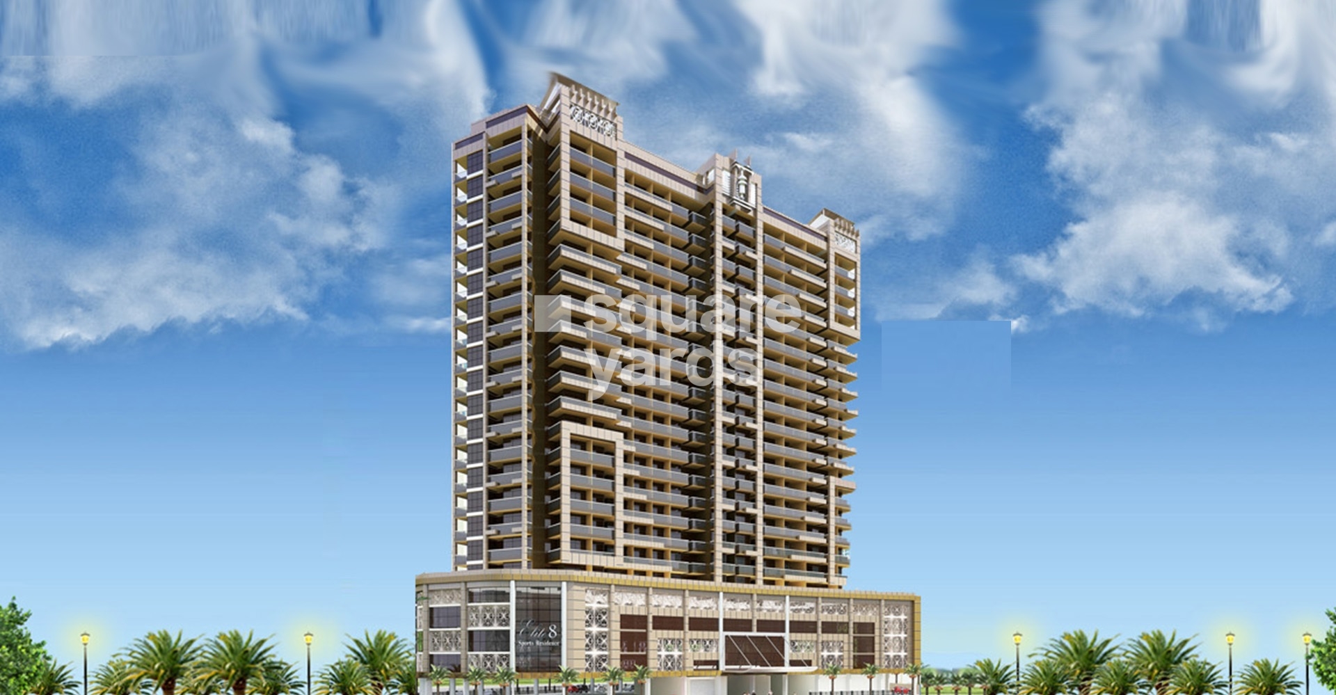 Studio 440 Sq.Ft. Apartment for Rent in Elite Sports Residence, Serena ...