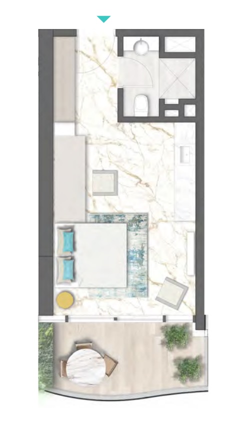 Damac Chic Tower Floor Plans - Unit Plans in Business Bay, Dubai