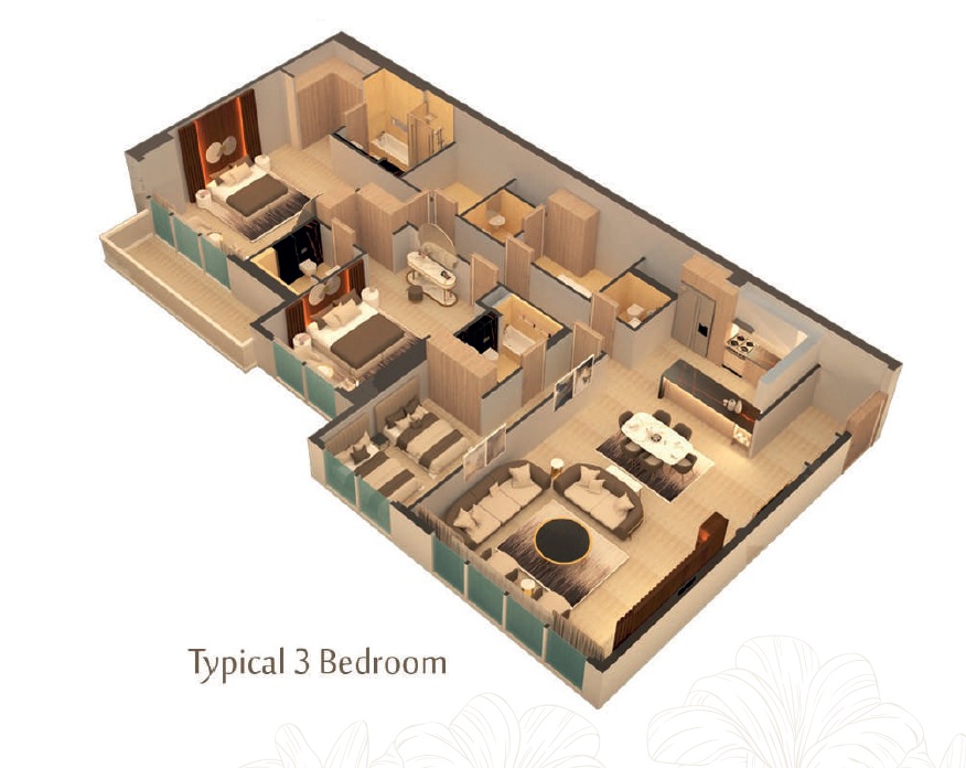 ME DO RE Residential Tower Floor Plans - Unit Plans in Jumeirah Lake ...