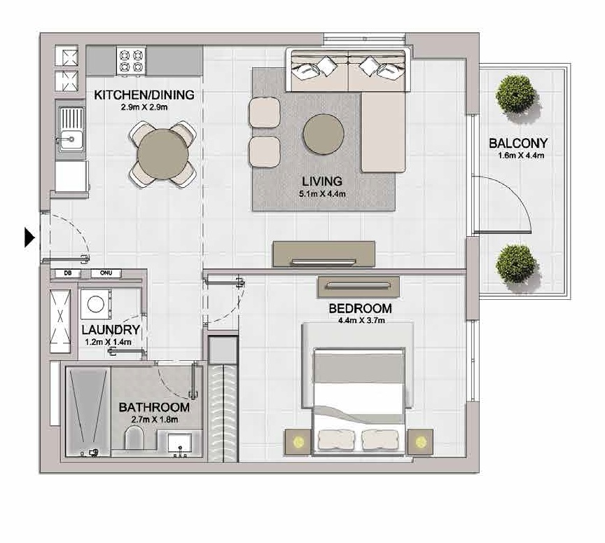 Meraas La Sirene Floor Plans - Unit Plans in Al Safa, Dubai