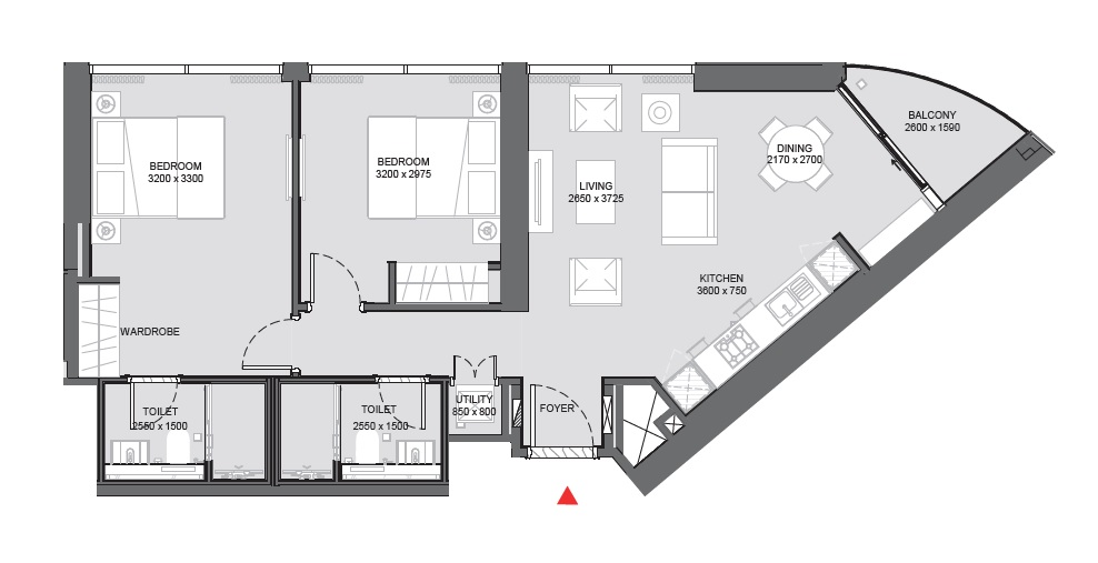 Sobha Hartland Waves Project in Mohammed Bin Rashid City, Dubai
