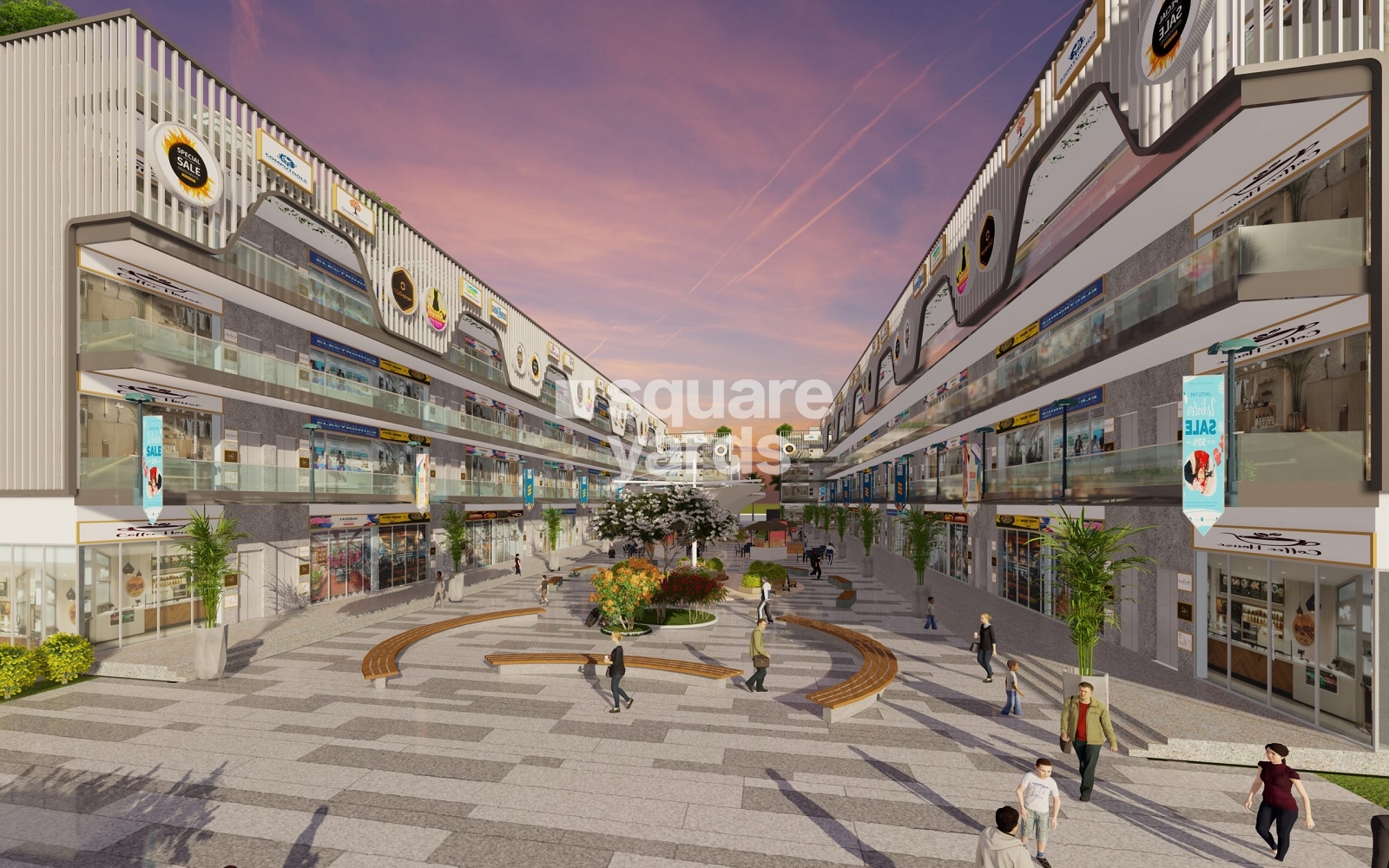 Auric Universal Square in Sector 79, Faridabad @ 49.99 Lac - Floor ...