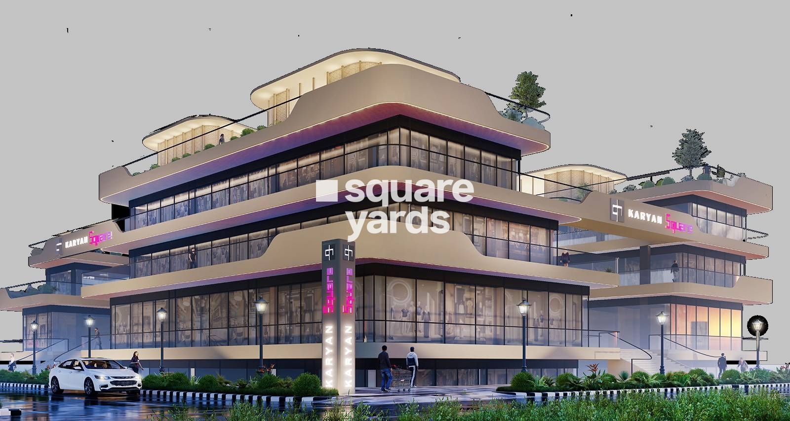 Karyan Square in Wave City, Ghaziabad @ 29.65 Lac - Floor Plans ...