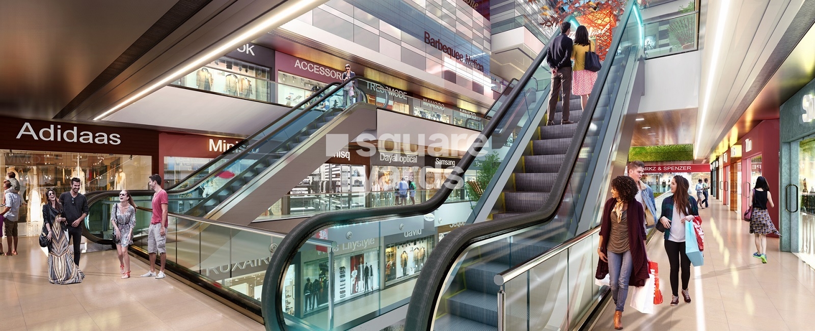 Spacetech Spotlite The Mall Of Joy in Raj Nagar Extension, Ghaziabad ...