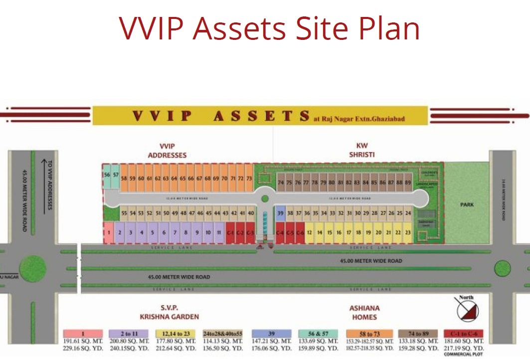 VVIP Assets Raj Nagar Extension, Ghaziabad - Price List, Project Info ...