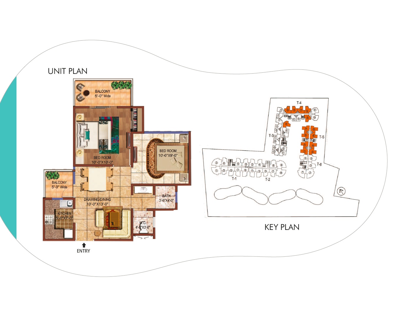 Rise Organic Ghar in Lal Kuan, Ghaziabad @ 25.37 Lac - Floor Plans ...