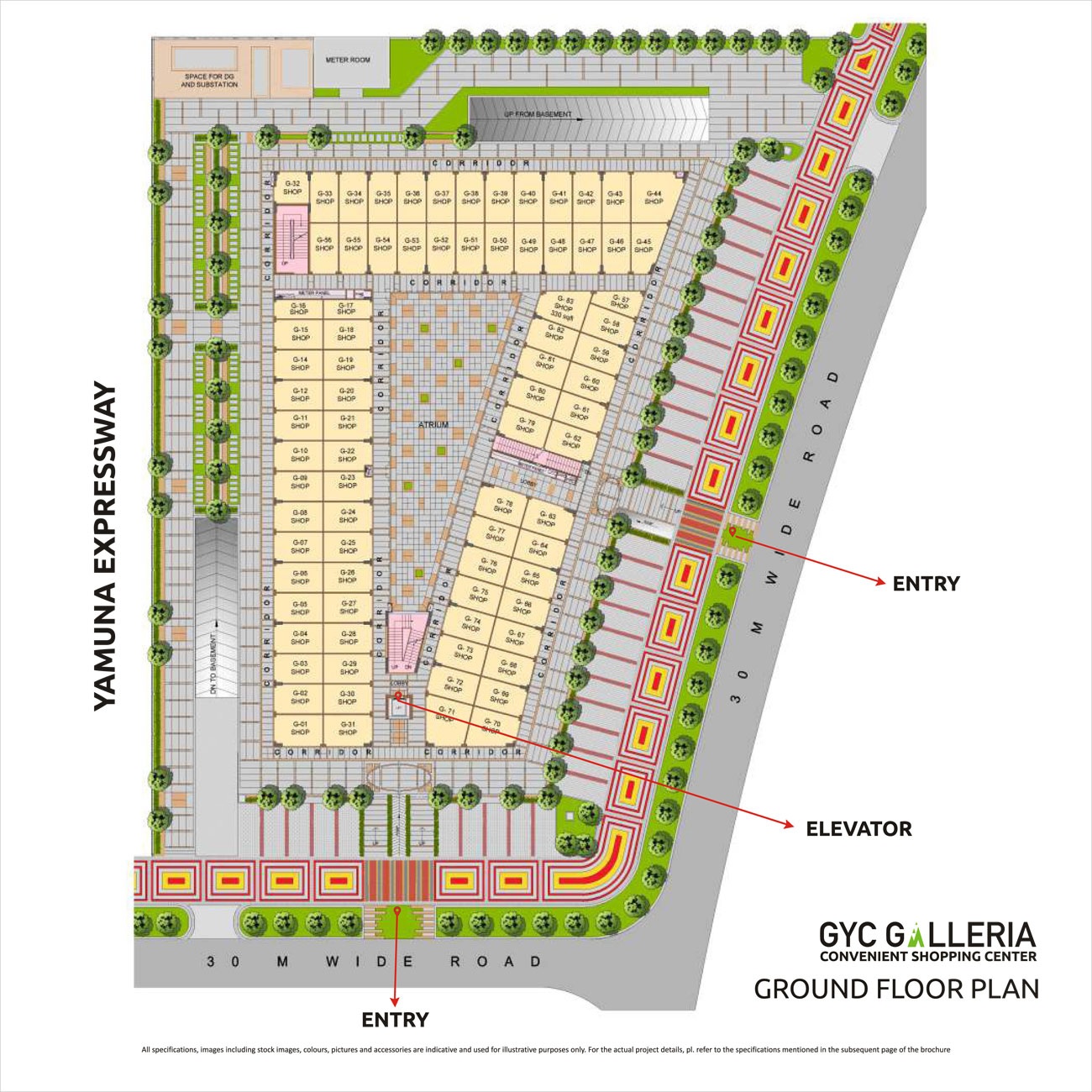 Gaur Yamuna City Galleria in YEX Gaur Yamuna City, Greater Noida @ 54. ...