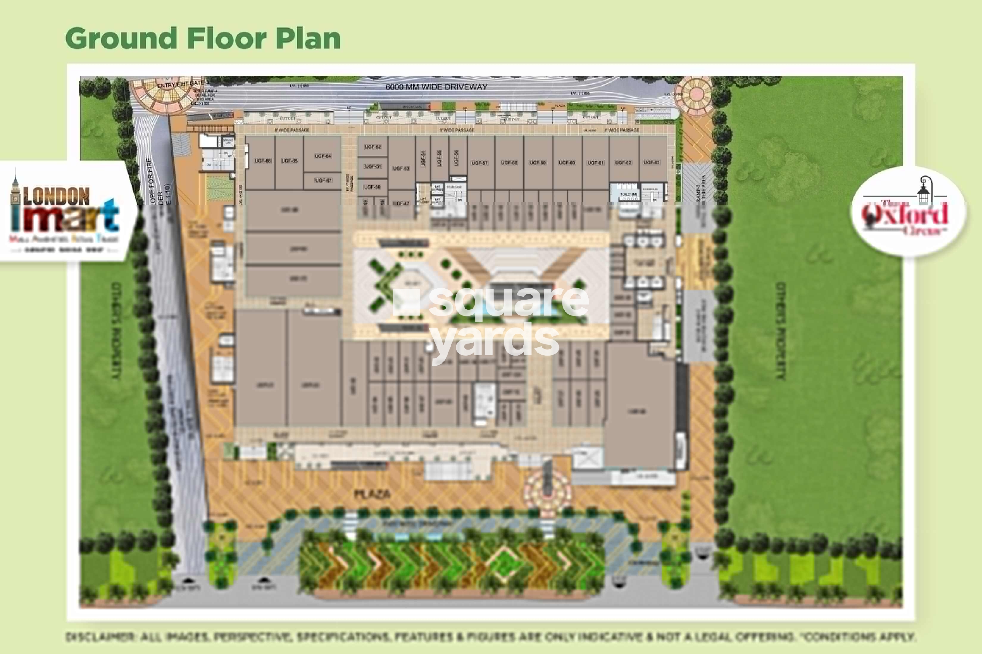 London Mart in Noida Ext Sector 16B, Greater Noida @ 52.56 Lac - Floor ...