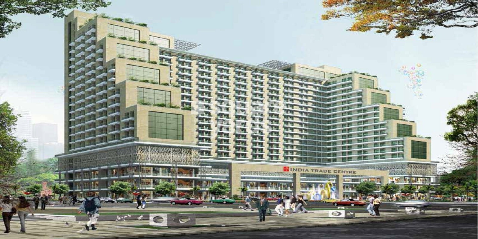 Resale 1 RK 450 Sq.Ft. Apartment in Omaxe India Trade Center, Gn Sector ...