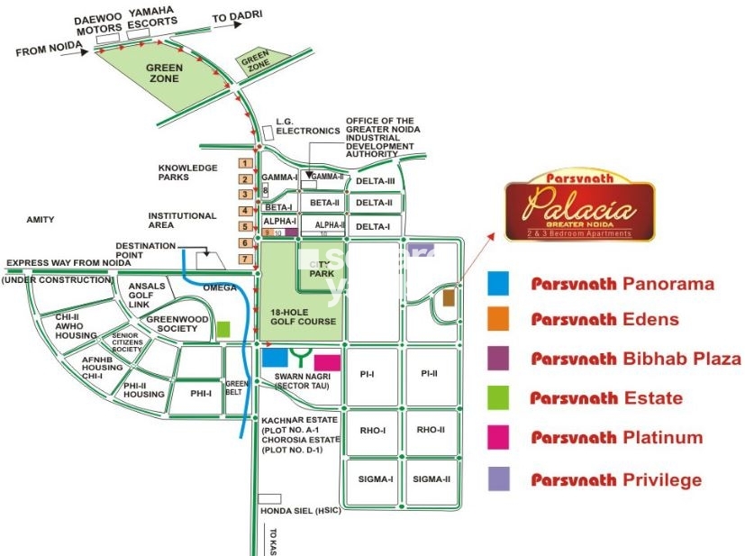 Parsvnath Palacia Phase 2 Pi I and II Greater Noida Photos | Check ...