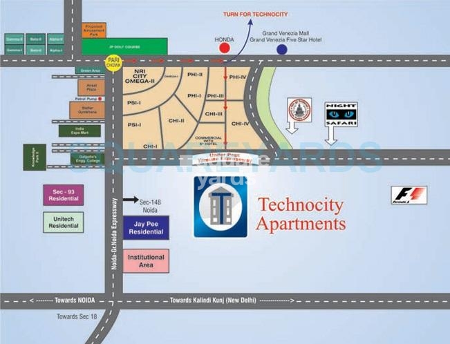 Proview Technocity in GN Sector Chi V, Greater Noida @ 45.14 Lac - Floor Plans, Location Map ...