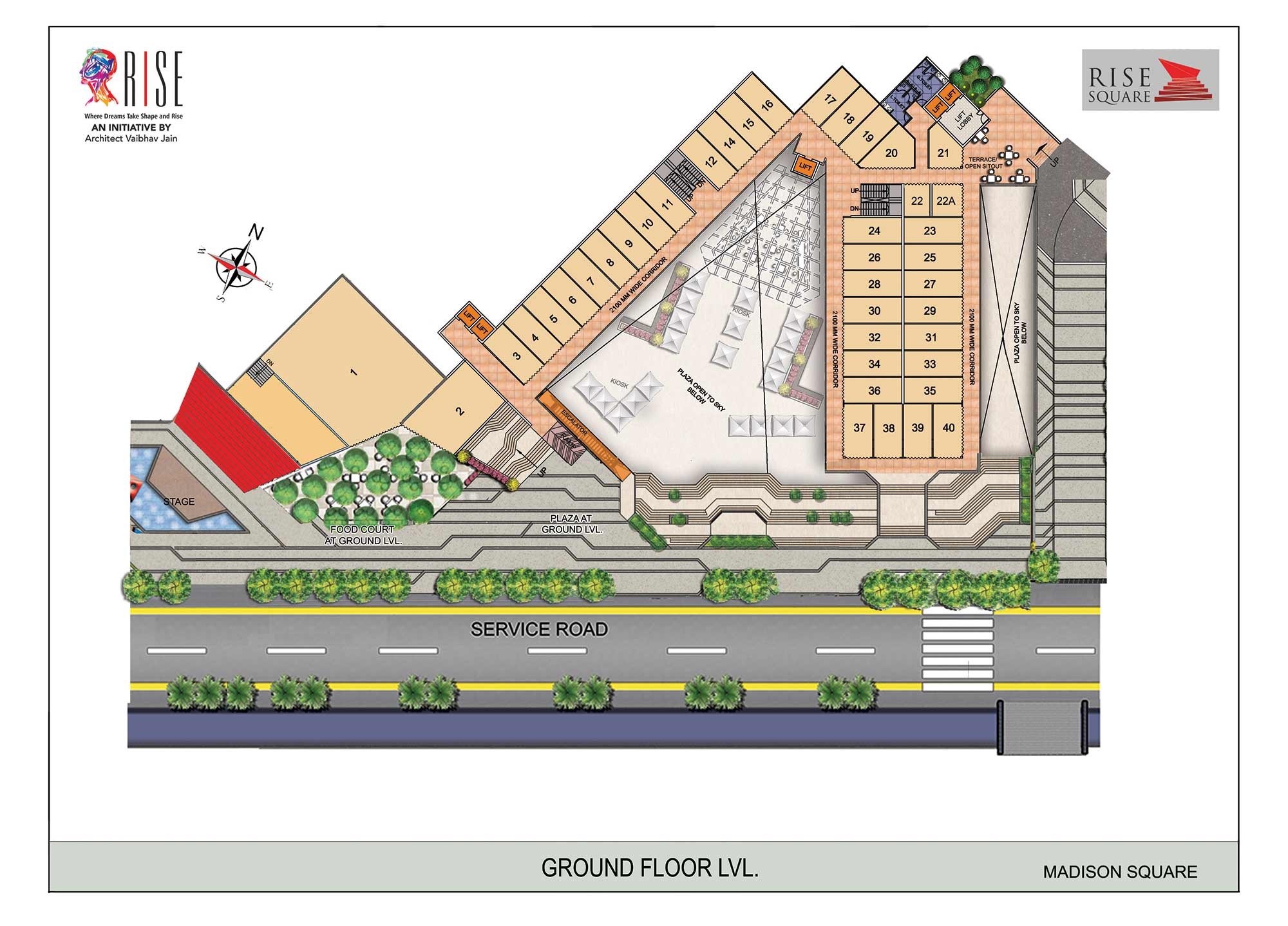 Rise Times Square Noida Ext Sector 1, Greater noida - Price List ...