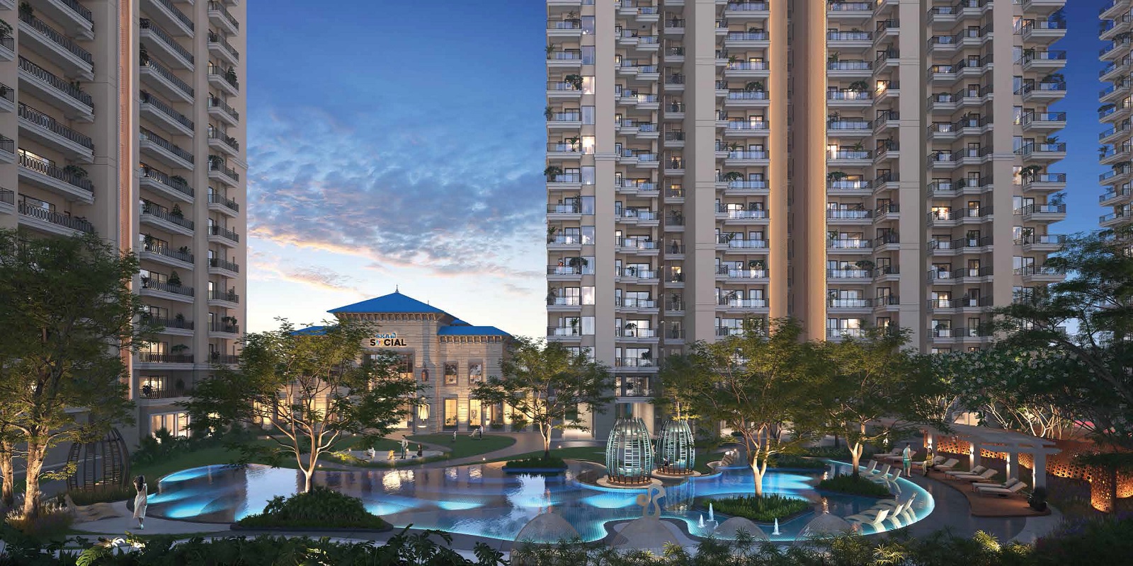 SKA Destiny One in GN Sector Zeta I, Greater Noida @ 1.66 Cr - Floor ...