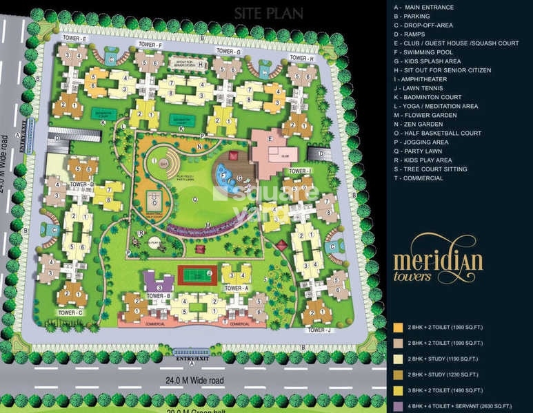 VVIP Homes Meridian Tower Noida Ext Sector 4, Greater noida - Price ...