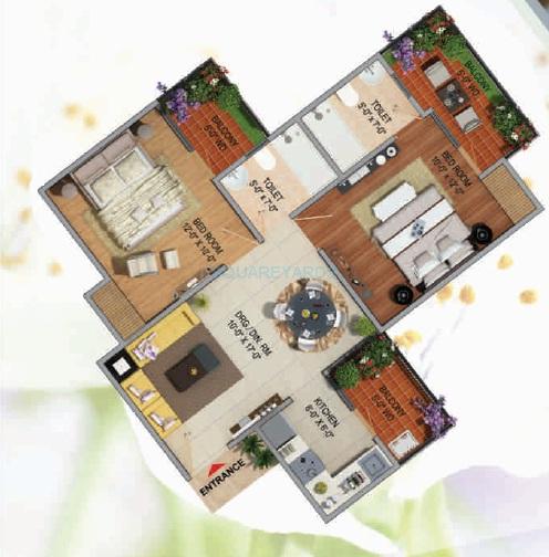 Divyansh Flora in Noida Ext Sector 16C, Greater Noida @ 41.23 Lac ...