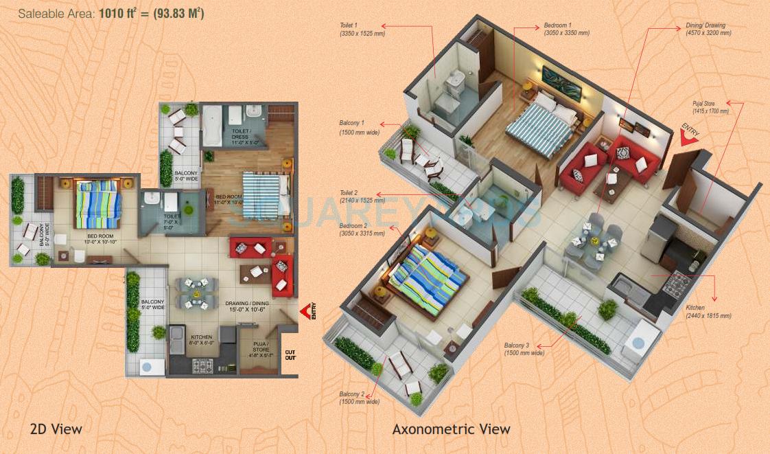 Fusion Homes in Noida Ext Tech Zone 4, Greater Noida @ 35.00 Lac ...