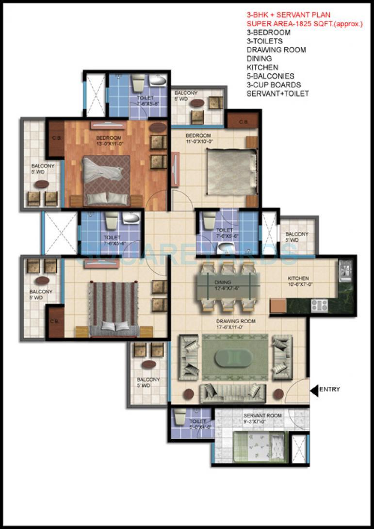 Jupiter Commander Tower in Noida Ext Sector 12, Greater Noida @ 36.89 ...